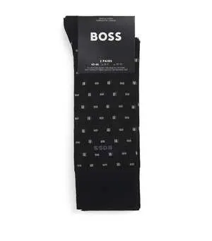 BOSS Logo Socks - Black