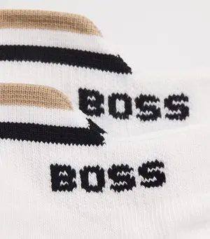 BOSS Logo Stripe Socks
