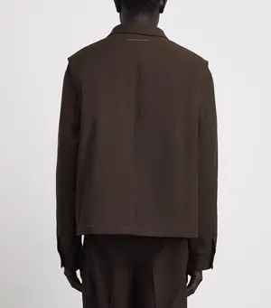 MAISON MARGIELA Virgin Wool-cotton Field Jacket