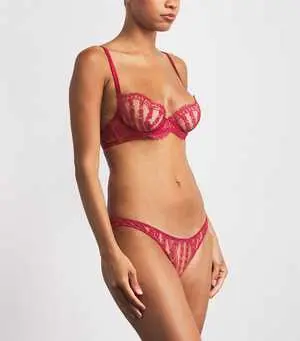 COCO DE MER Lace Renata Plunge Bra