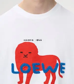 Loewe Logo Relaxed T-shirt - White