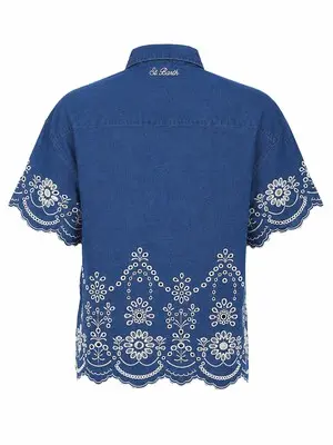 MC2 SAINT BARTH Camicia "clementine" In Chambray