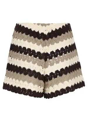 MC2 SAINT BARTH Shorts In Cotone Crochet