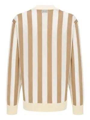 Fendi Striped Silk Maglia