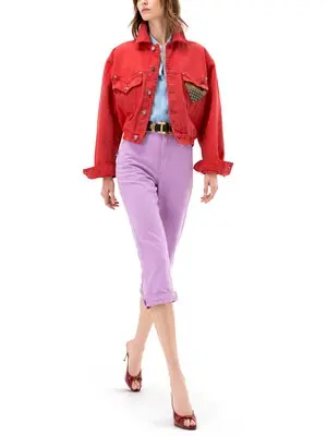 Versace Denim Blouson Jacket