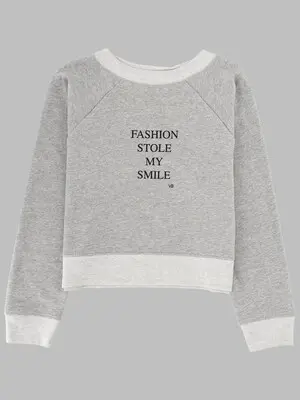 Victoria Beckham Printed Sweatshirt