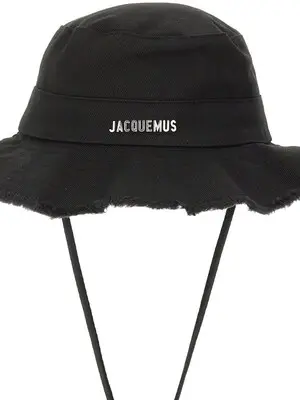 Jacquemus Artichaut" Bucket Hat - Black