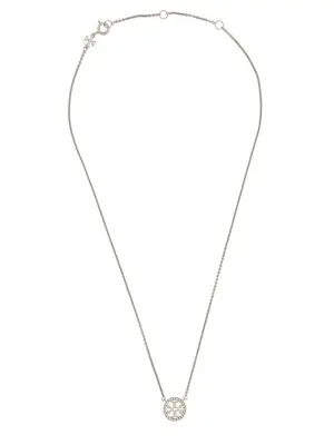 Tory Burch Collana "miller" Pav - Silver