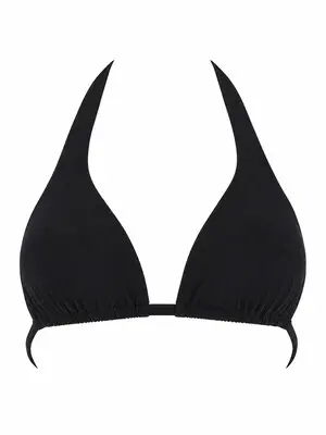 Dolce & Gabbana Padded Triangle Bikini Top - Black