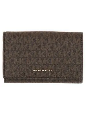 Michael Kors Portafoglio "jet Set" Con Logo