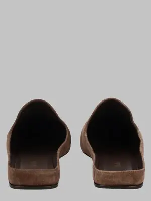 Max Mara Mule "tessile" In Crosta
