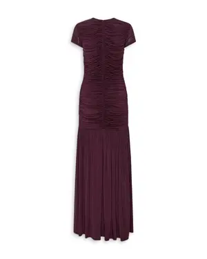 ROTATE BY BIRGER CHRISTENSEN Gathered Maxi Dress