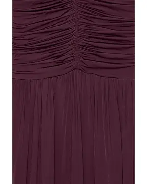 ROTATE BY BIRGER CHRISTENSEN Gathered Maxi Dress