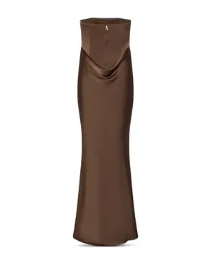 ROTATE BY BIRGER CHRISTENSEN Corsage Long Dress