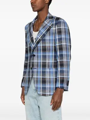 GABRIELE PASINI Checked Blazer