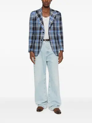 GABRIELE PASINI Checked Blazer