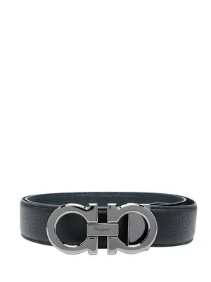 FERRAGAMO Reversible Belt - Black