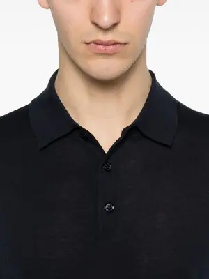 PAOLO PECORA Knitted Polo Shirt