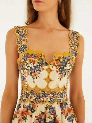 Farm Rio Hilo Dress Floral Maxi Dress