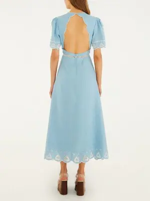Farm Rio Linen Dress