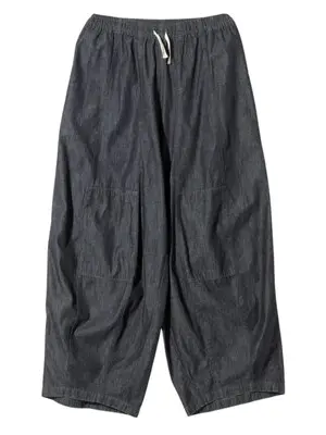 Needles Hd Pants Wide Leg Trousers - Blue
