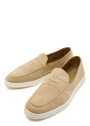 Church's Peebles Suede Loafers - Beige