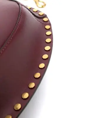 Isabel Marant Étoile Oskan Moon Leather Shoulder Bag