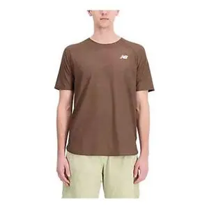 NEW BALANCE Q Speed Jacquard T-shirt Asia Sizing - Brown