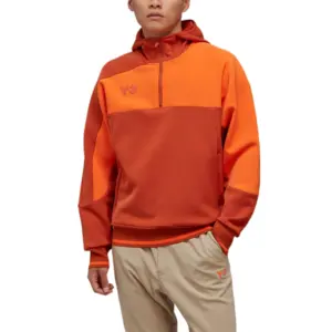 Adidas Logo Half-zip Hoodie