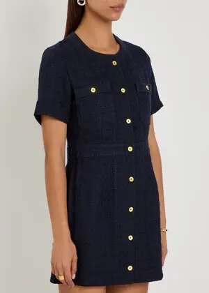 Giuliva Heritage The Vera Tailored Bouclé Mini Dress