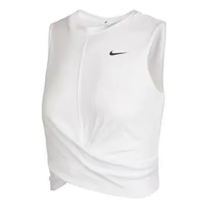 Nike Dri-fit Cropped Vest - White
