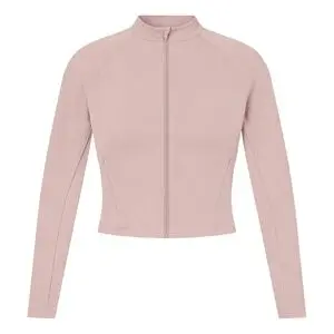 Nike X Skims Matte Mock Neck Full Zip Jacket - Himalayan