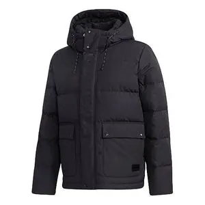 Adidas Neo Padded Hooded Down Jacket - Black