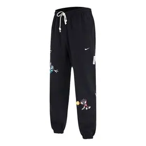Nike Basketball Athleisure Casual Sports Long Pants - Black