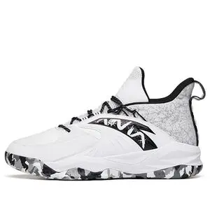 ANTA Ling Level High-top Sneakers - White/black