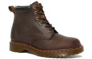 Dr. Martens 939 Crazy Horse Leather Lace Up Boots - Brown