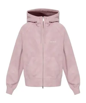 Carhartt Hooded Long-sleeved Sweatshirt - Pink
