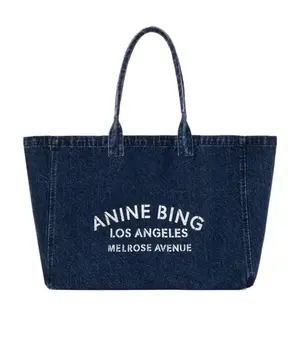 ANINE BING Logo-print Shoulder Bag