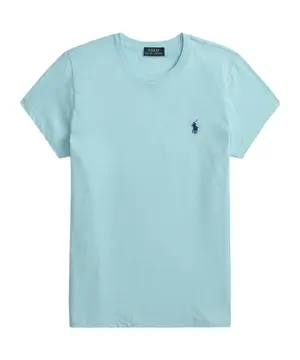 Polo Ralph Lauren Crewneck T-shirt With Logo - Blue
