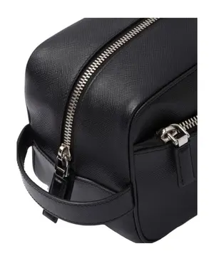 Prada Saffiano Leather Travel Pouch
