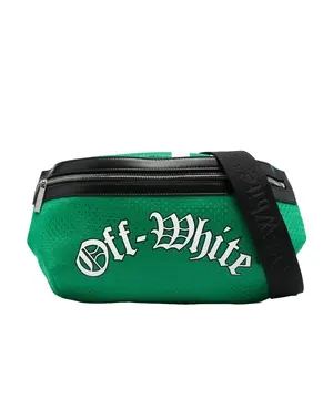 Off-White Core Logo Printed Mesh Belt Bag