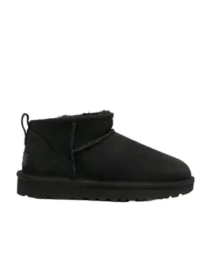 UGG Classic Ultra Mini Ankle Boots - Black