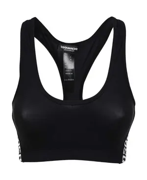 Dsquared2 Logo Bra - Black