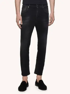 DONDUP Belt Ring Denim Trousers
