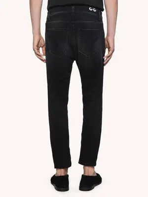 DONDUP Belt Ring Denim Trousers