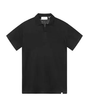 LES DEUX Short-sleeved Polo Shirt - Black