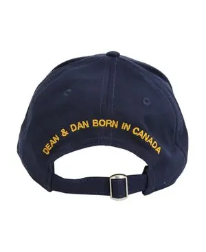 Dsquared2 Flag Patch Distressed Baseball Cap