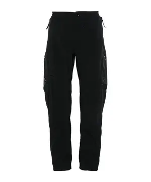 TEN C Taffeta Tapered Trousers - Black