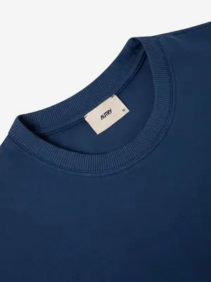 AUTRY Logo Patch Crewneck T-shirt