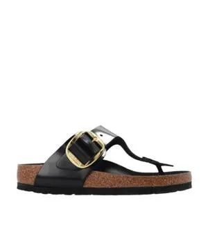 BIRKENSTOCK Gizeh Buckled Sandals - Black